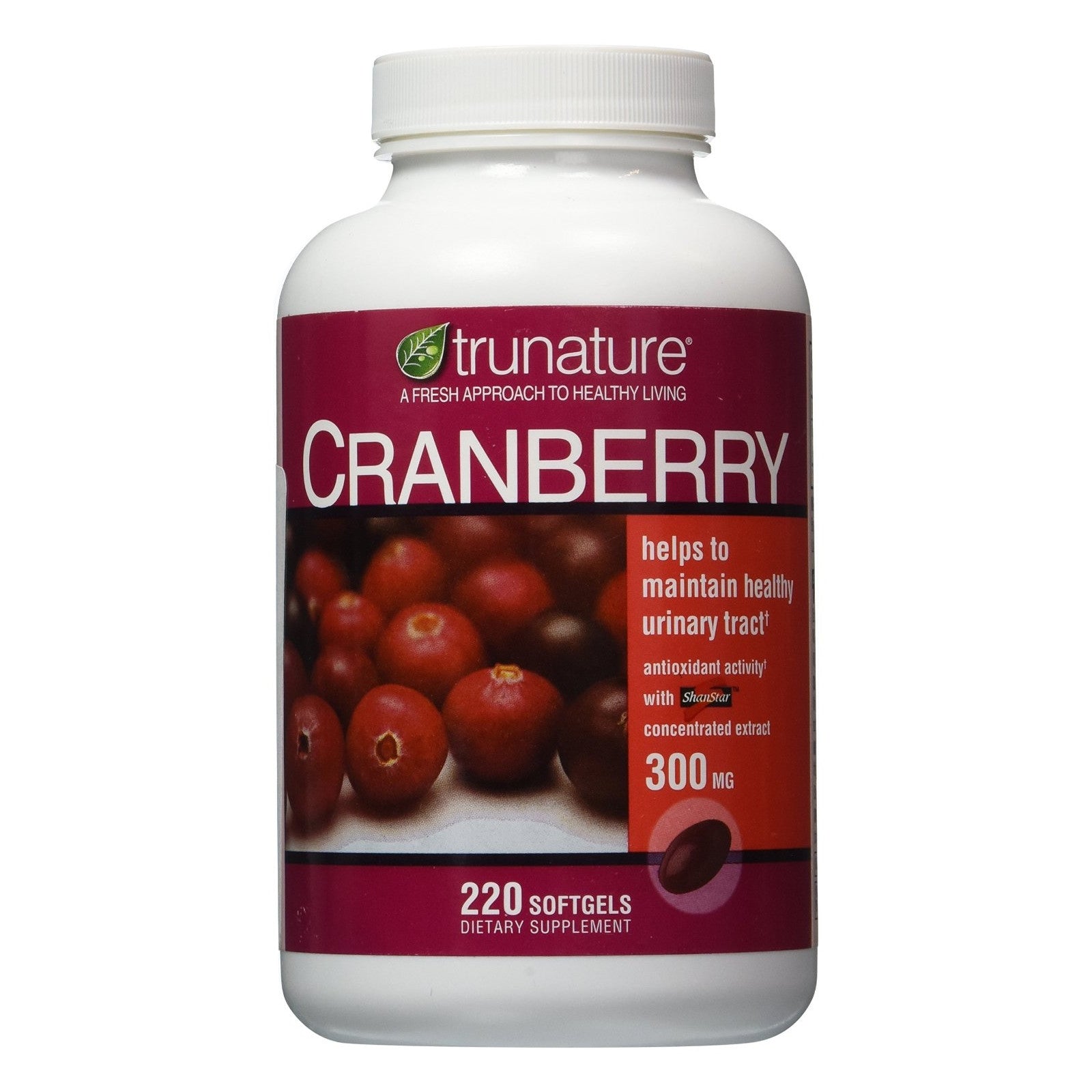 TruNature Cranberry, 220 Softgels – The Co-operative Exchange